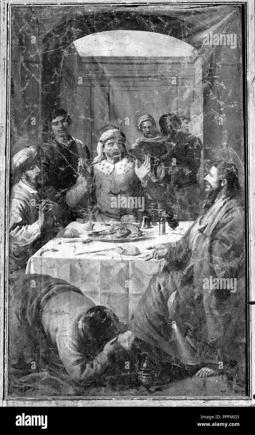 MAGDALENA UNGE LOS PIES A CRISTO EN CASA DE LEVI - SIGLO XVII ...