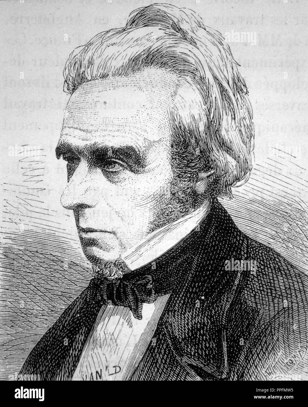 MICHAEL FARADAY (1791-1867). British physicist and chemist, discoverer ...