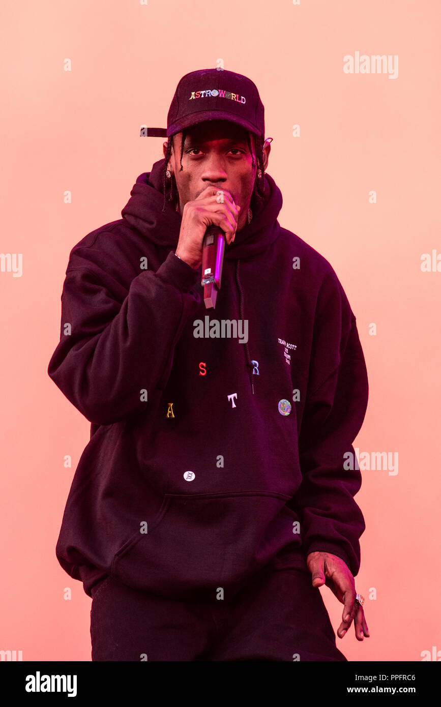 Leeds Festival - Day 2 - Performances Featuring: Travis Scott Where ...