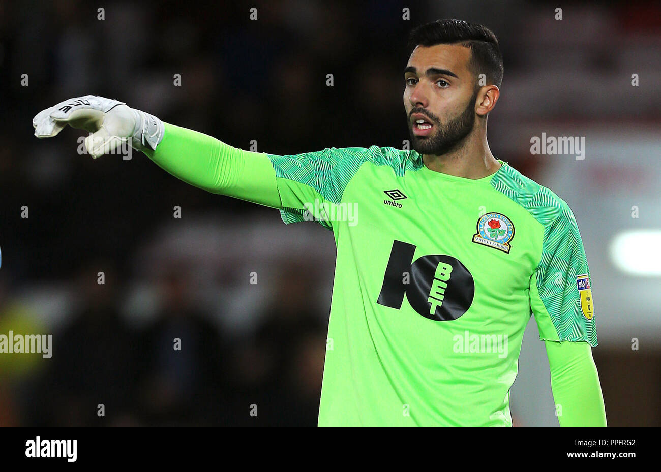 Blackburn rovers goalkeeper david raya hi-res stock photography and ...