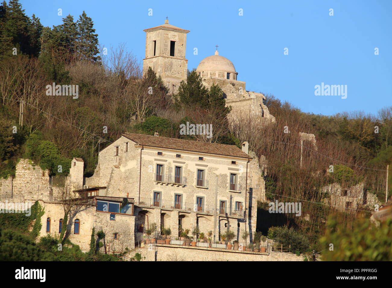 San Pietro Infine Stock Photo - Alamy