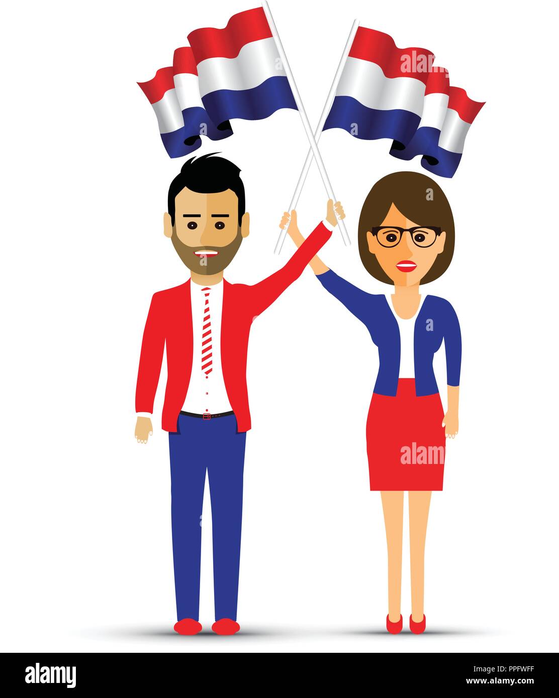 Netherlands young Cut Out Stock Images & Pictures - Alamy