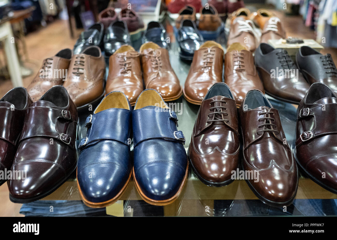 Brown shoes hi-res stock photography and images - Alamy