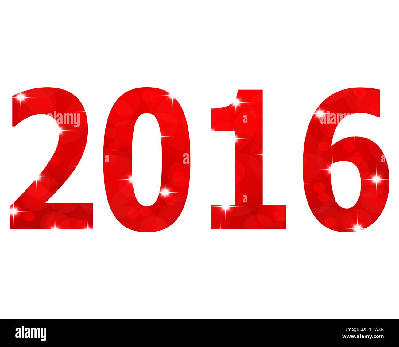 Year 2016 Stock Vector Images - Alamy