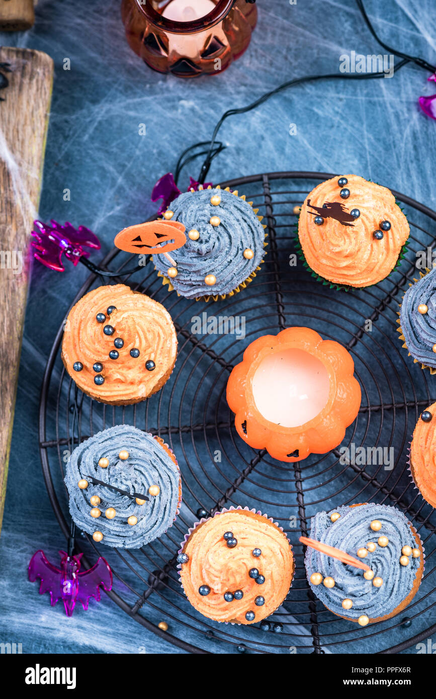 Creative food for Halloween party Stock Photo - Alamy