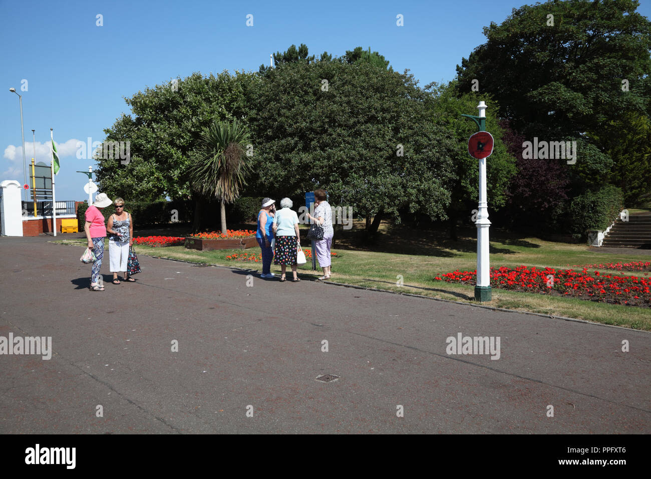 Happy Mount Park Morecambe Stock Photo - Alamy