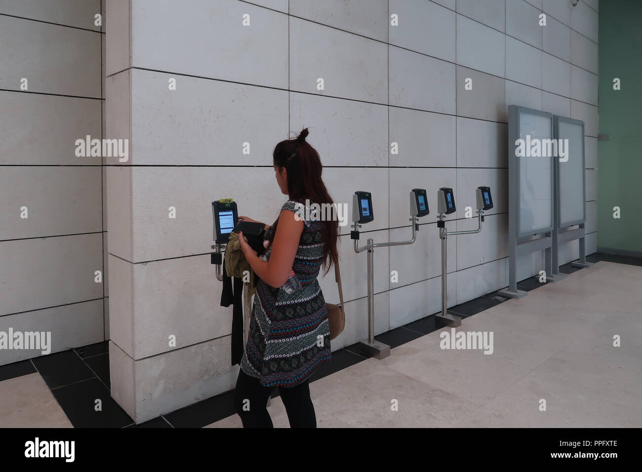 Smart card rail hi-res stock photography and images - Alamy