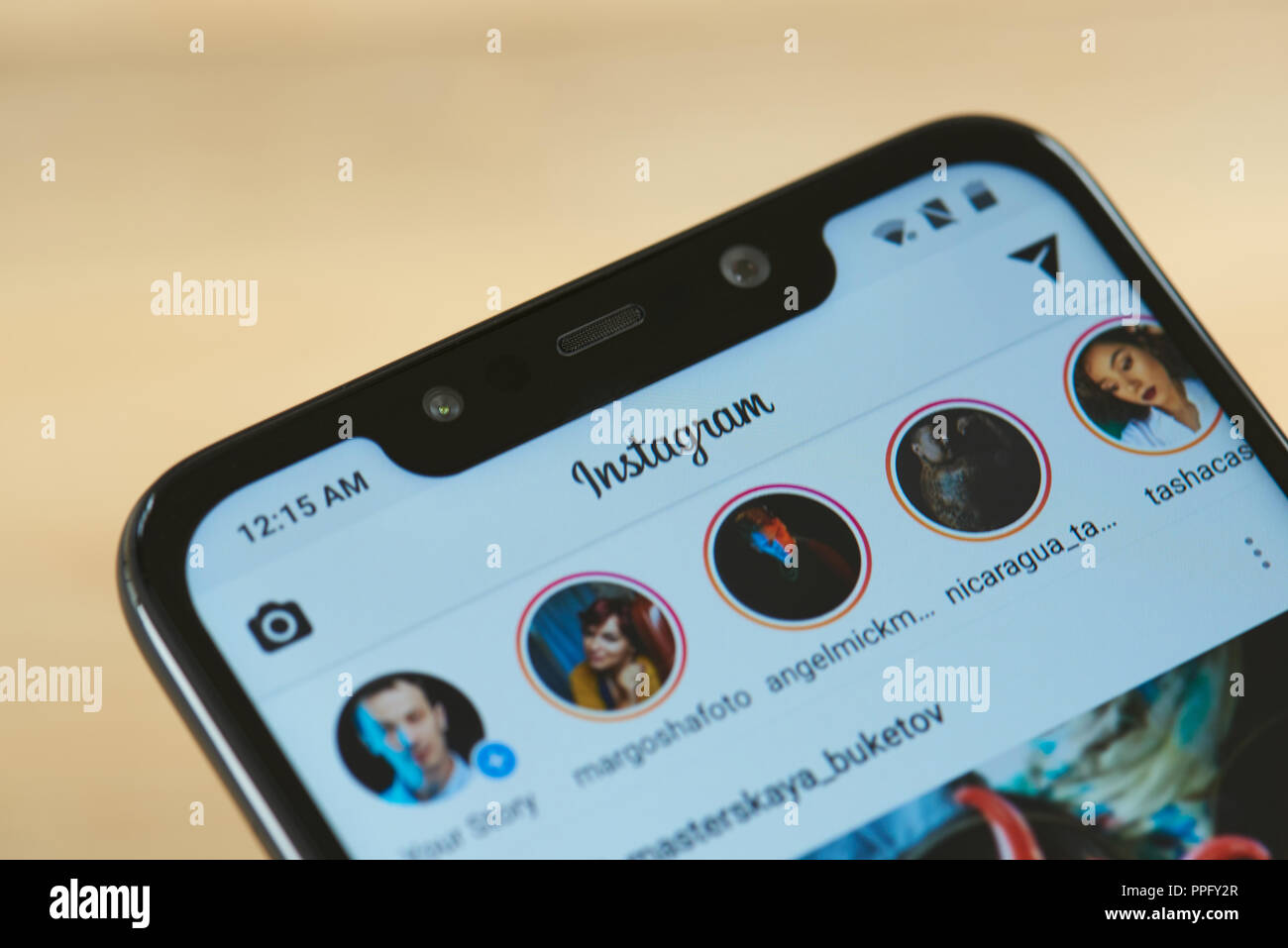 Modern instagram template hi-res stock photography and images - Alamy