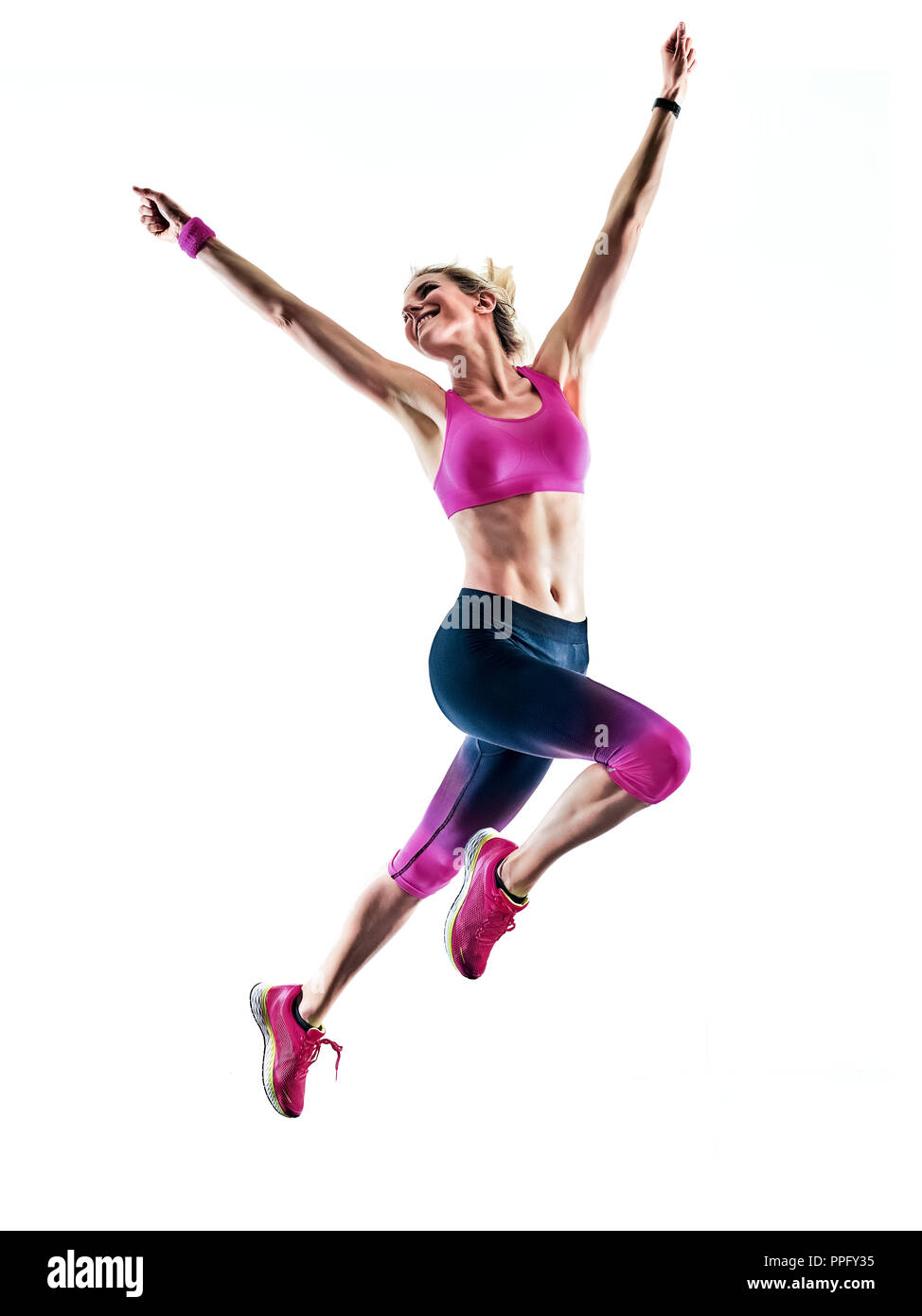 Happy jogger hi-res stock photography and images - Alamy