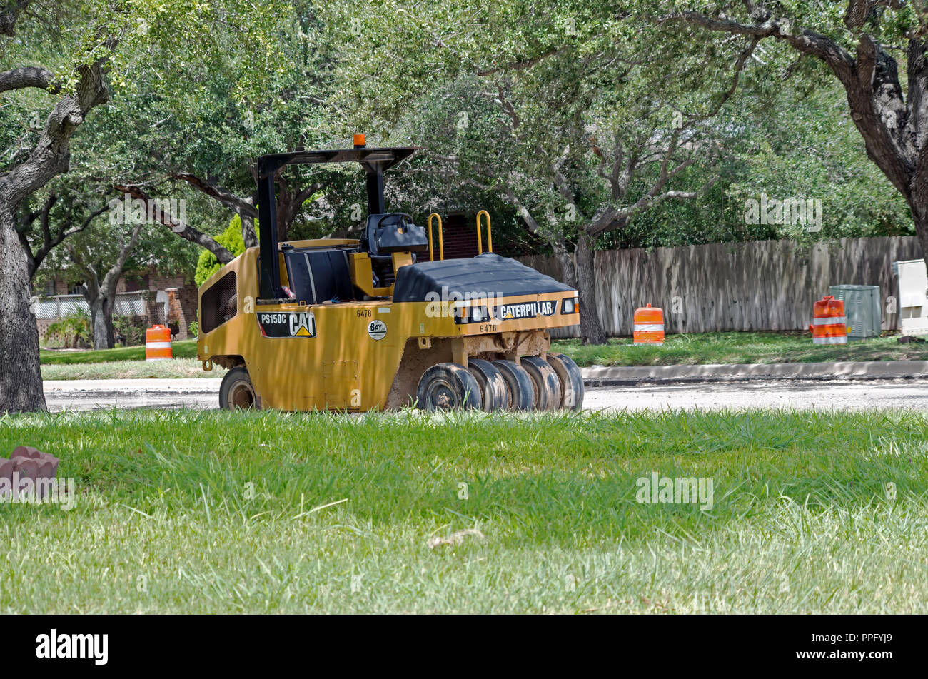 Caterpillar Pneumatic Roller High Resolution Stock Photography and ...