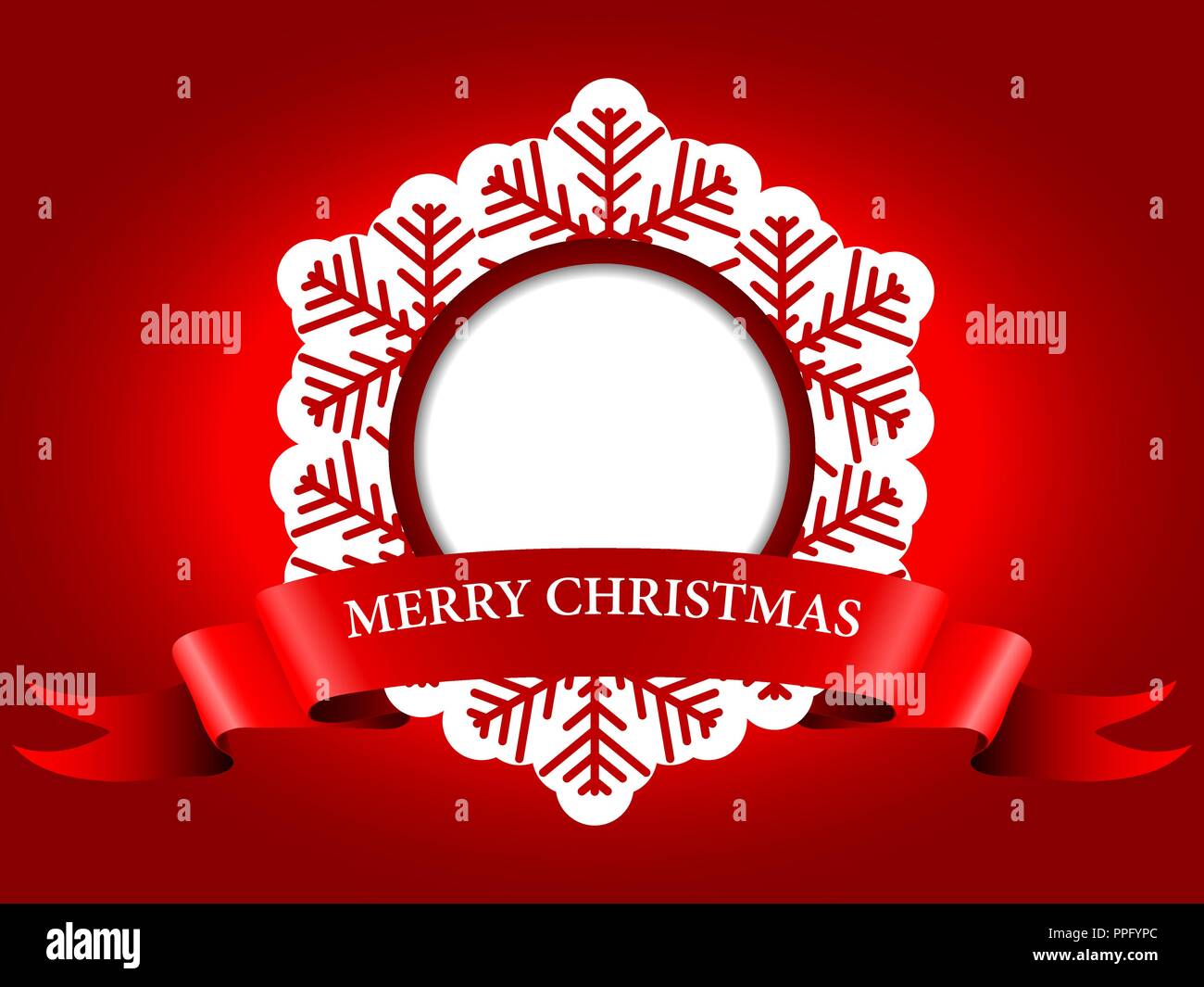 round banner with the red ribbon Stock Vector Image & Art - Alamy