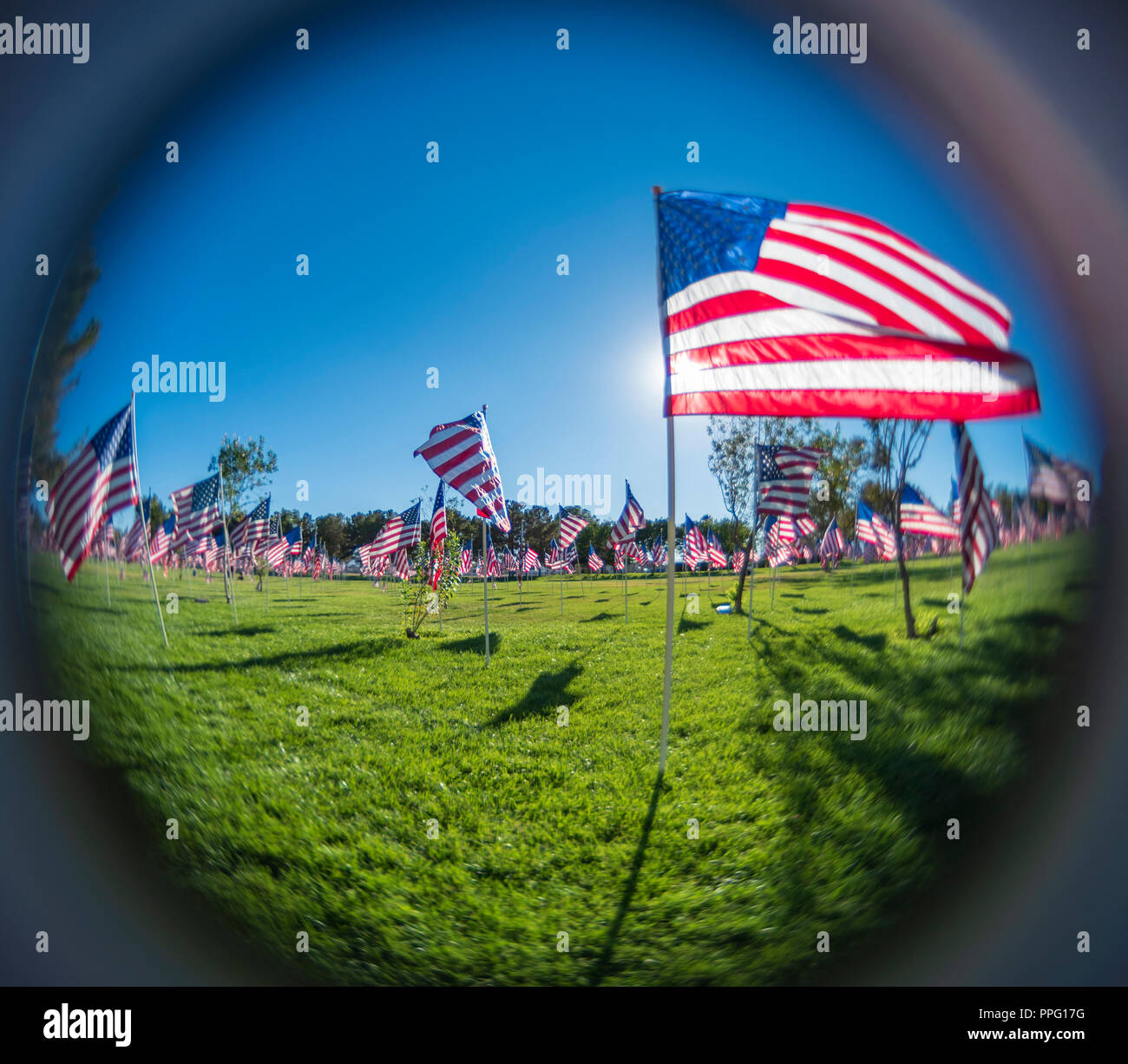All flags of america hi-res stock photography and images - Alamy