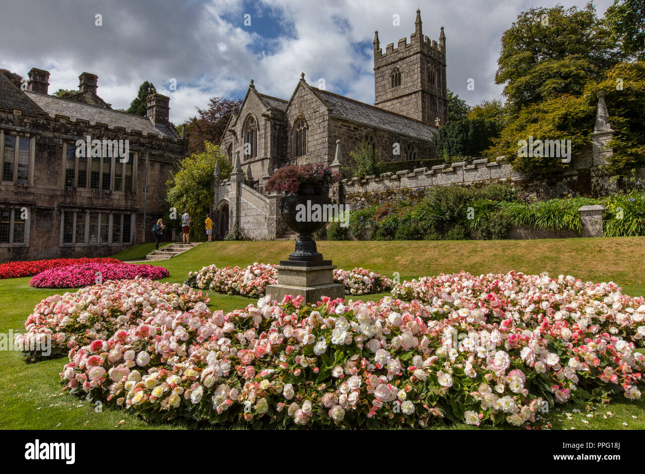 Lanhydrock House & Gardens Stock Photo - Alamy