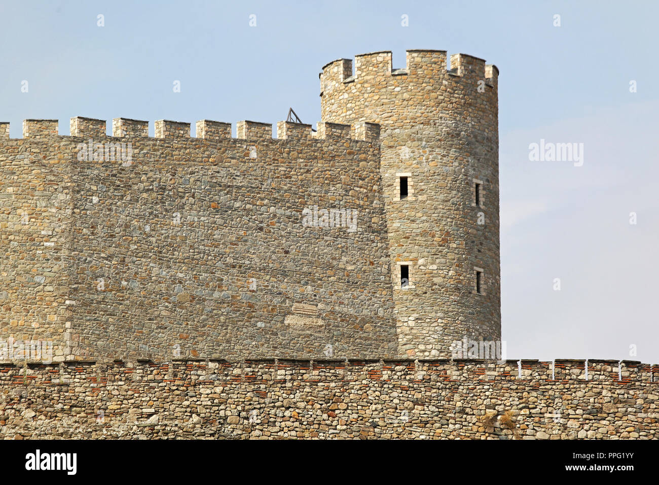 Medieval Kale Fortress in Skopje Macedonia Stock Photo - Alamy