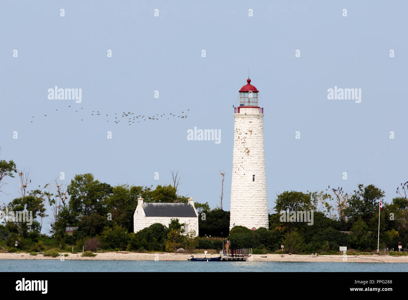 Chantry island lightstation tower hi-res stock photography and images ...