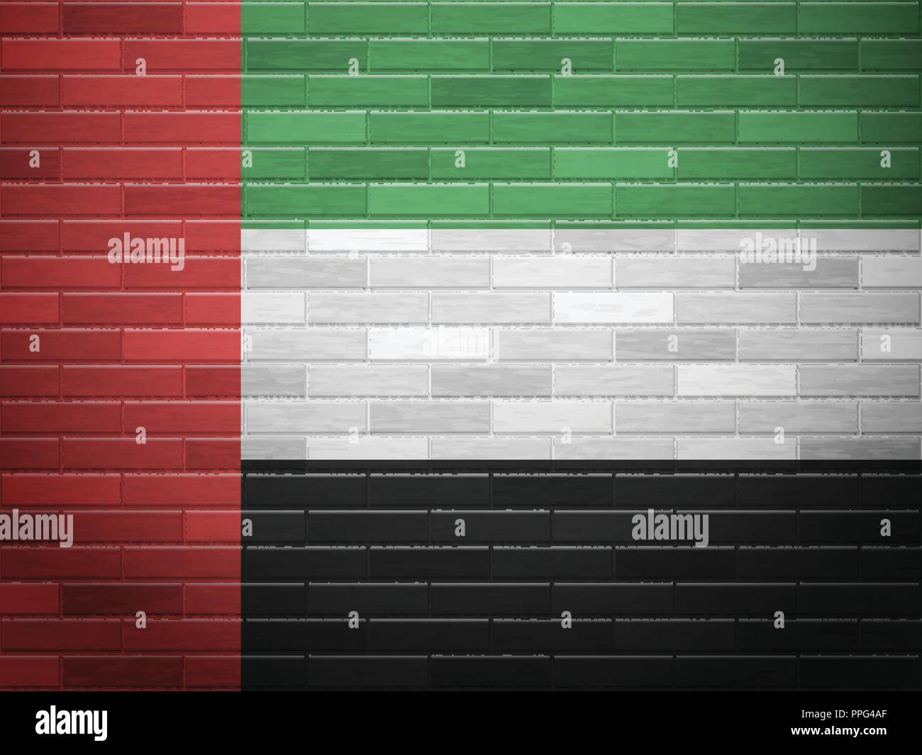 Uae flag Stock Vector Images - Alamy