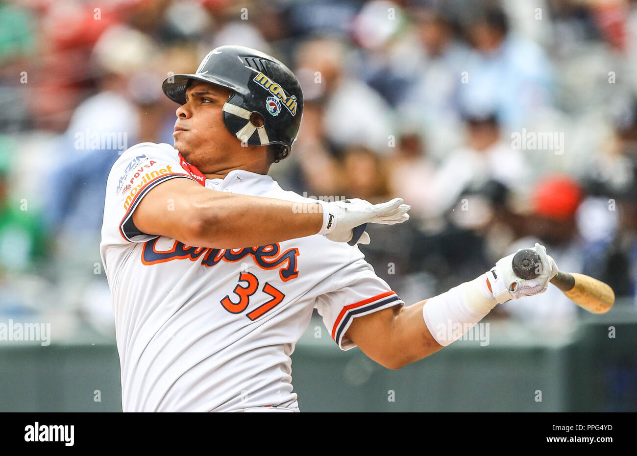 Willians Astudillo de los Caribes de Anzoátegui de Venezuela. Aspectos ...