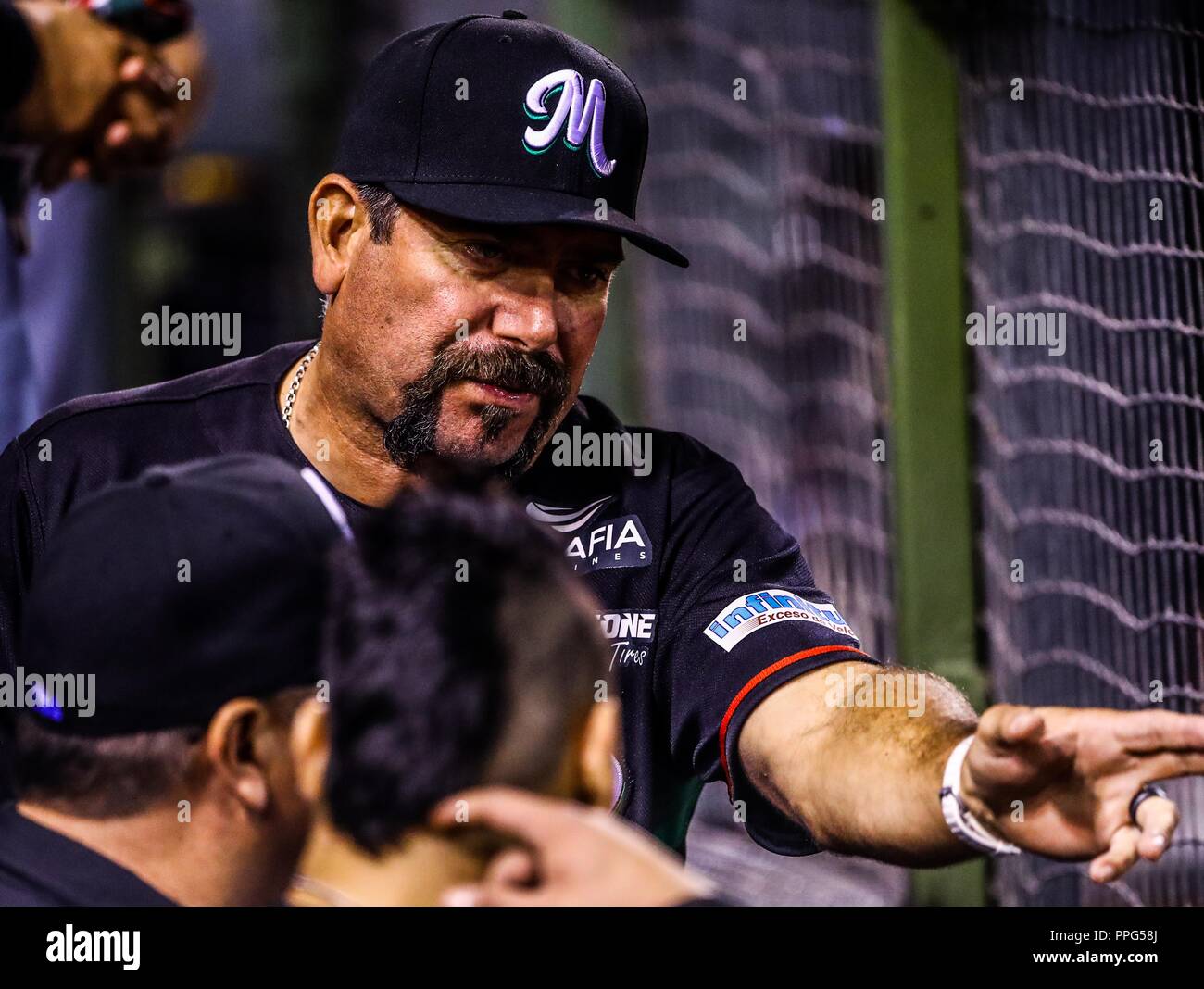Benjamin Gil manager, durante el segundo día de actividades de la Serie ...