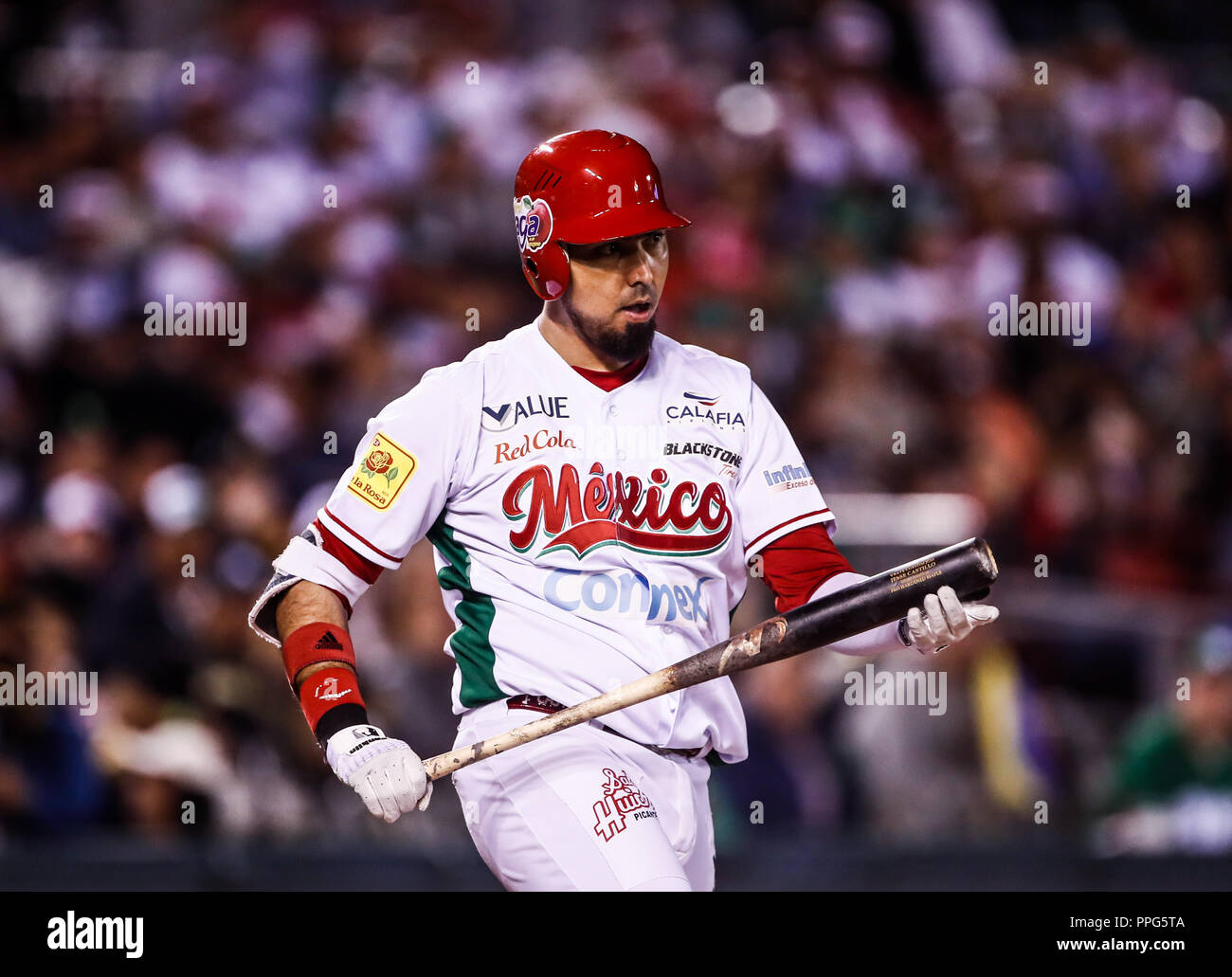 Jesus Castillo de Mexico. Acciones, durante el partido de beisbol de la ...