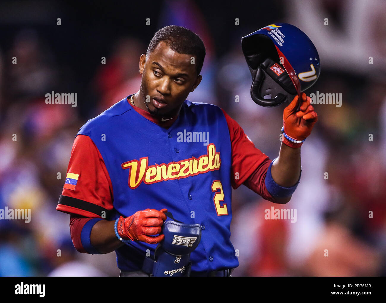 Alcides Escobar, durante el World Baseball Classic en estadio Charros ...