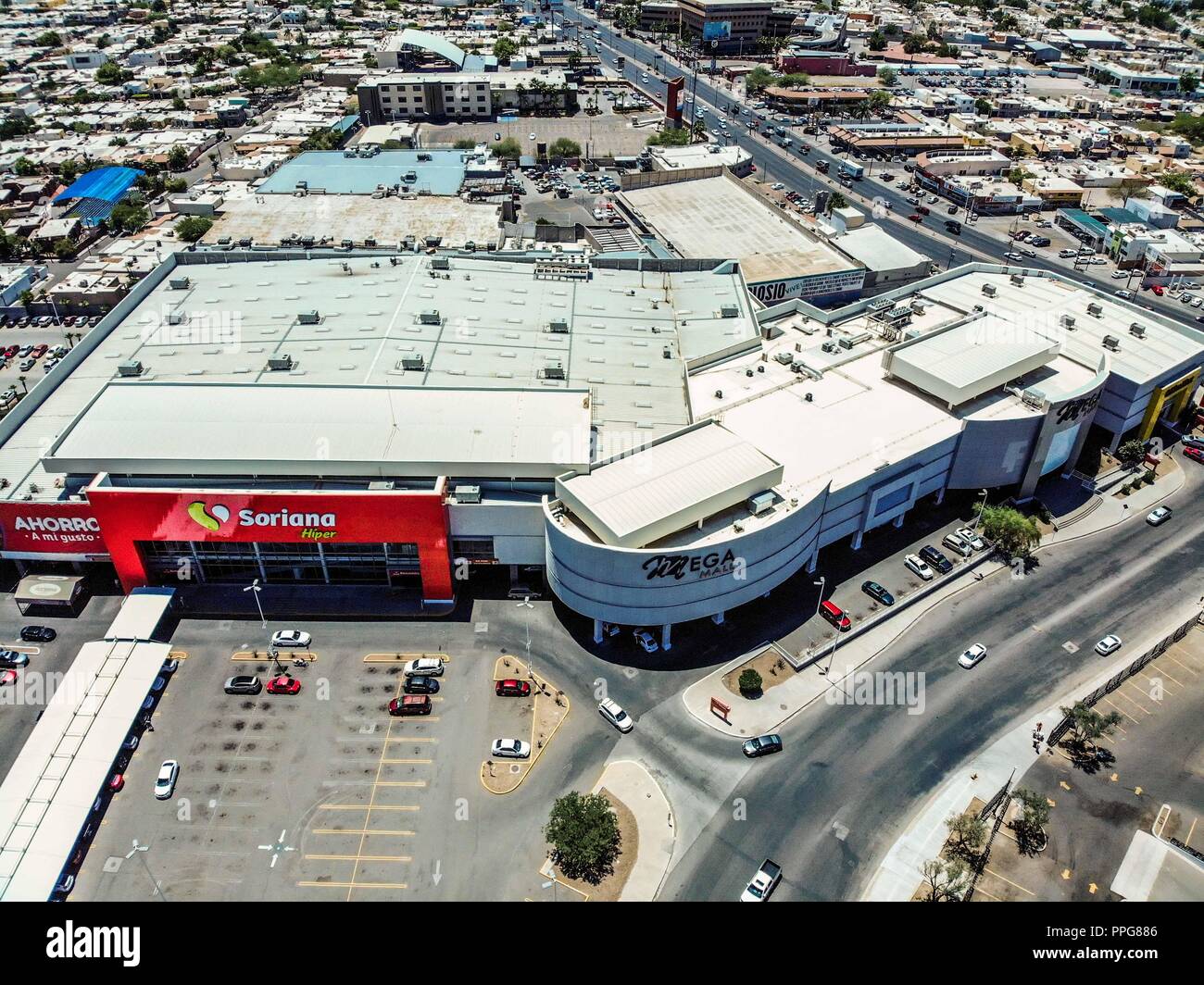 Colosio Boulevard Building. Hermosillo, City. Architecture. Increase ...