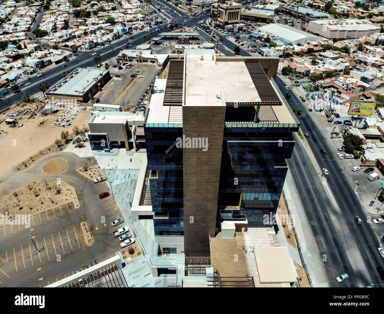 Metrocentro Tower in Hermosillo, Sonora. commercial center and business ...