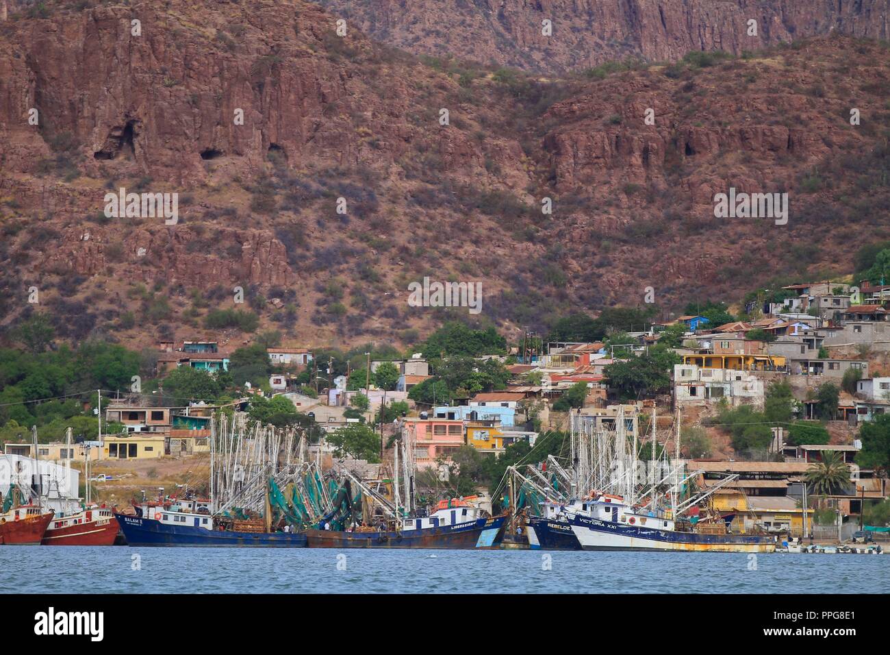 Report of the fishing port of Guaymas Sonora. Reportaje del puerto ...