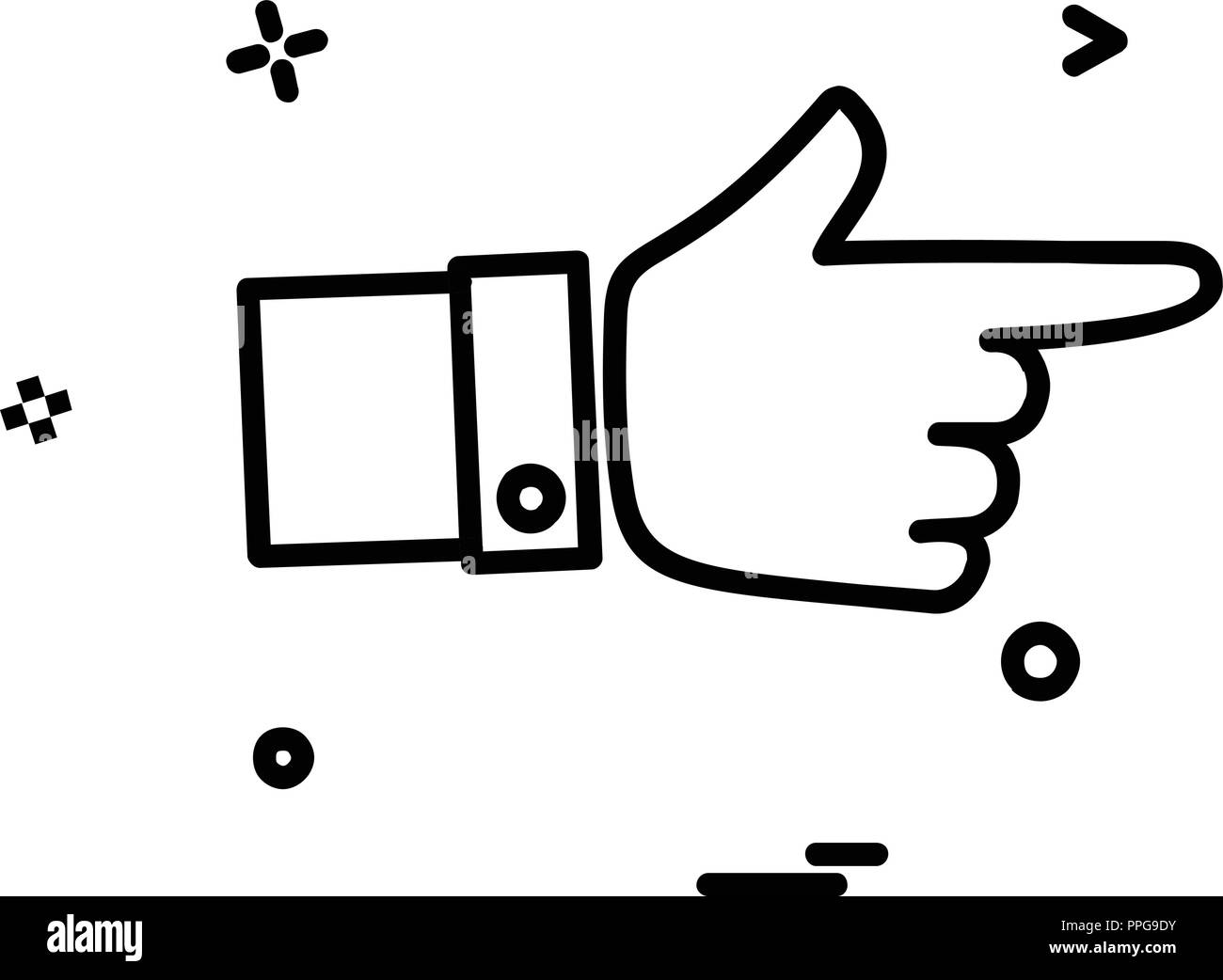 Hands icon design vector Stock Vector Image & Art - Alamy