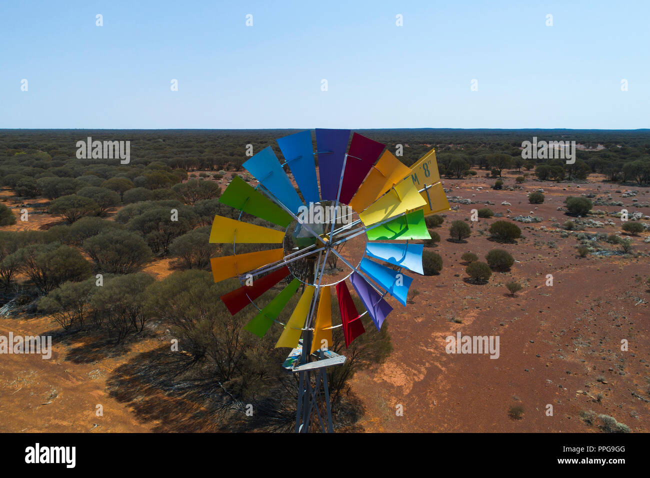 Colourful windmill hi-res stock photography and images - Alamy