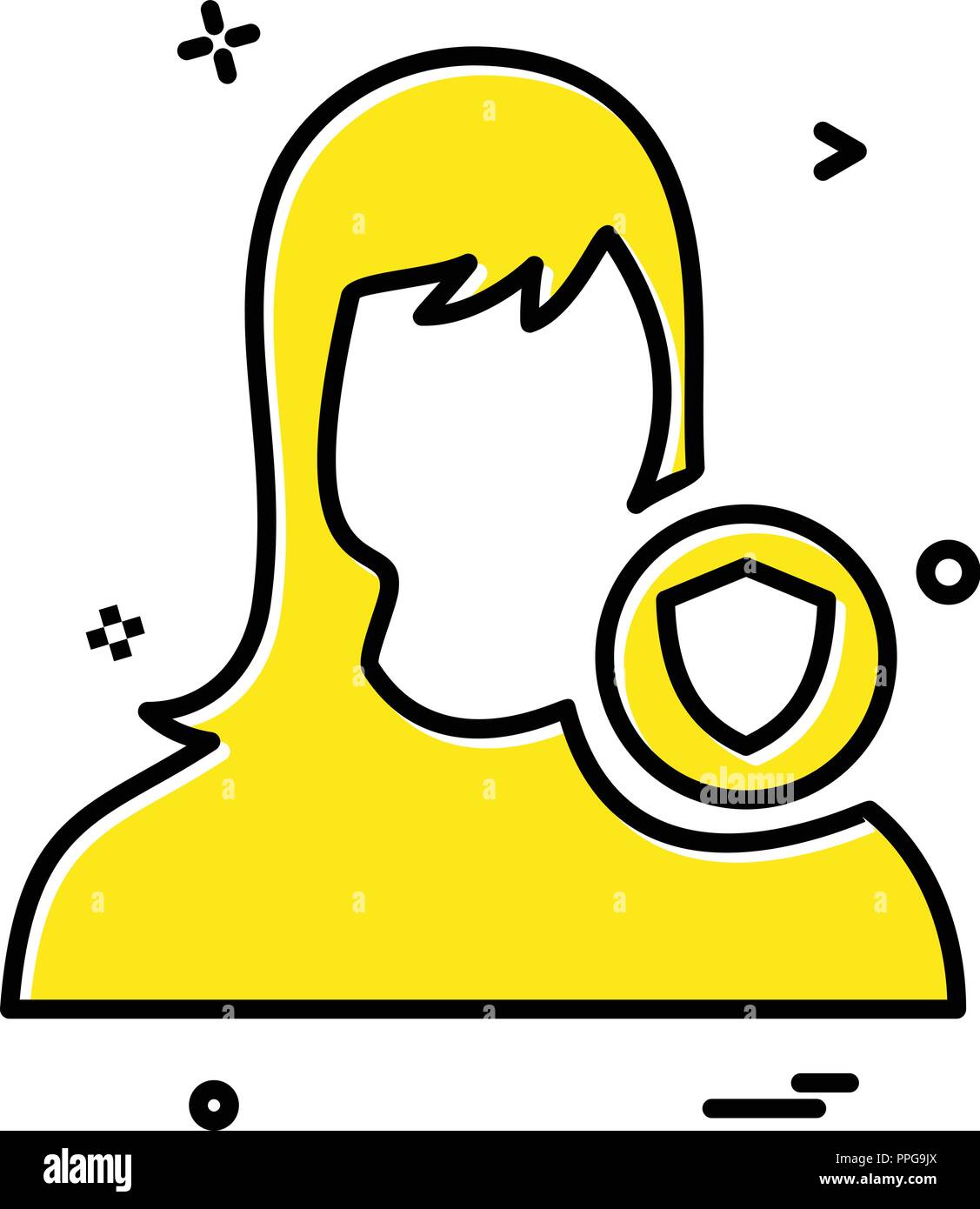 Female avatar icon design vector Stock Vector Image & Art - Alamy