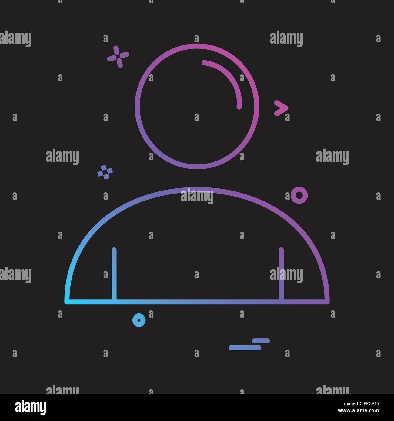 Avatar icon design vector Stock Vector Image & Art - Alamy