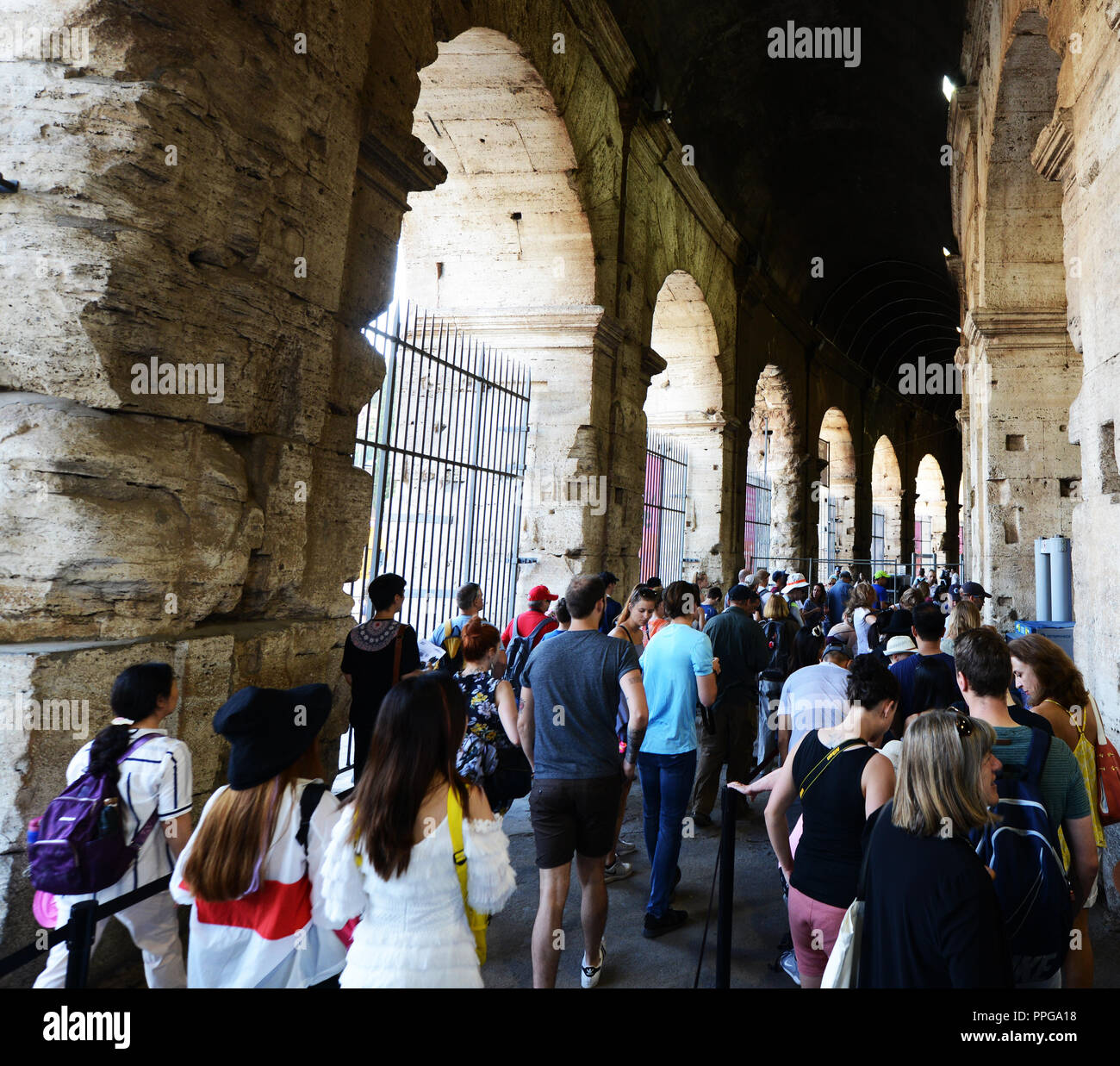 Colosseo rome entrance hi-res stock photography and images - Alamy