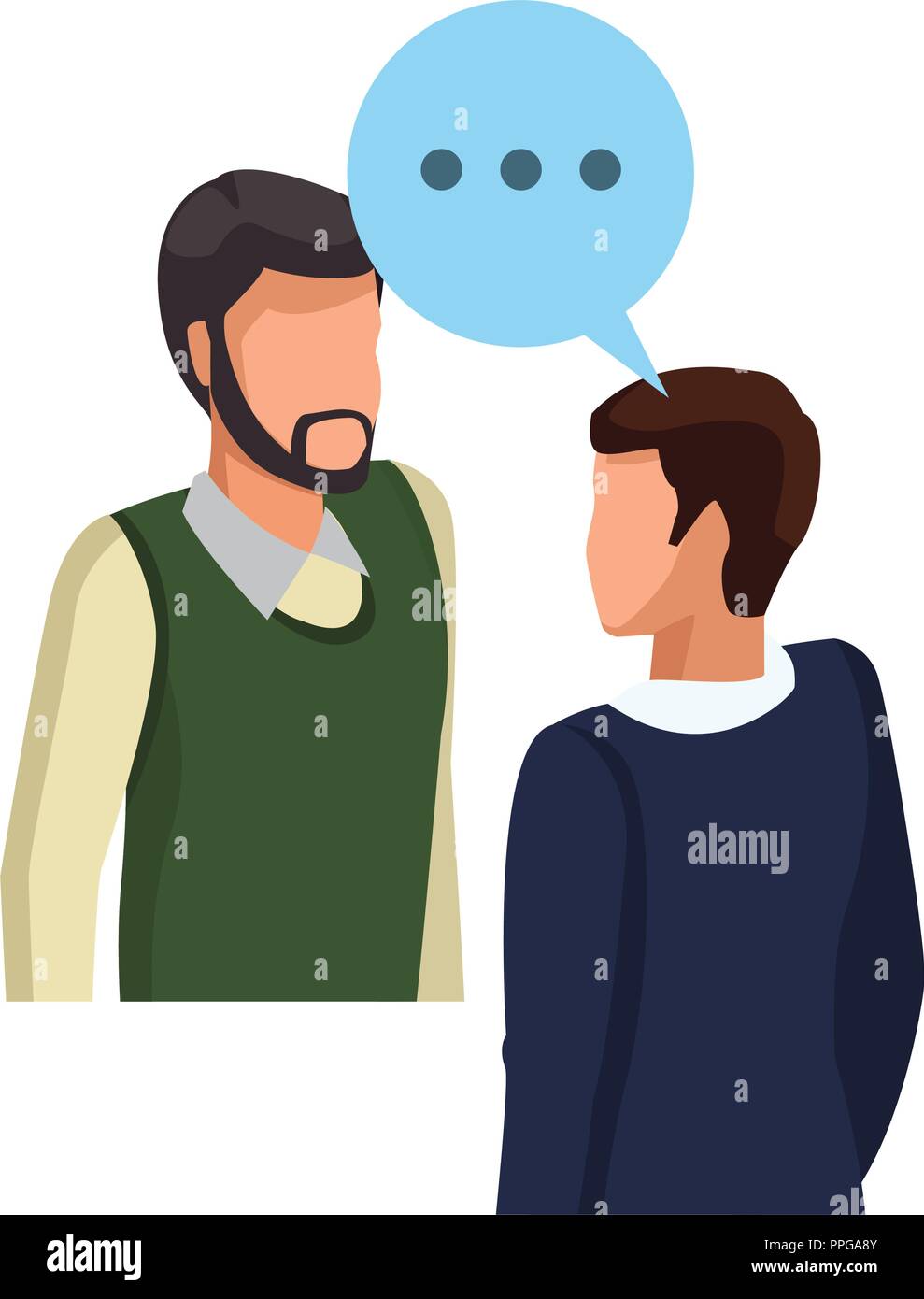 People talking avatar Stock Vector Image & Art - Alamy