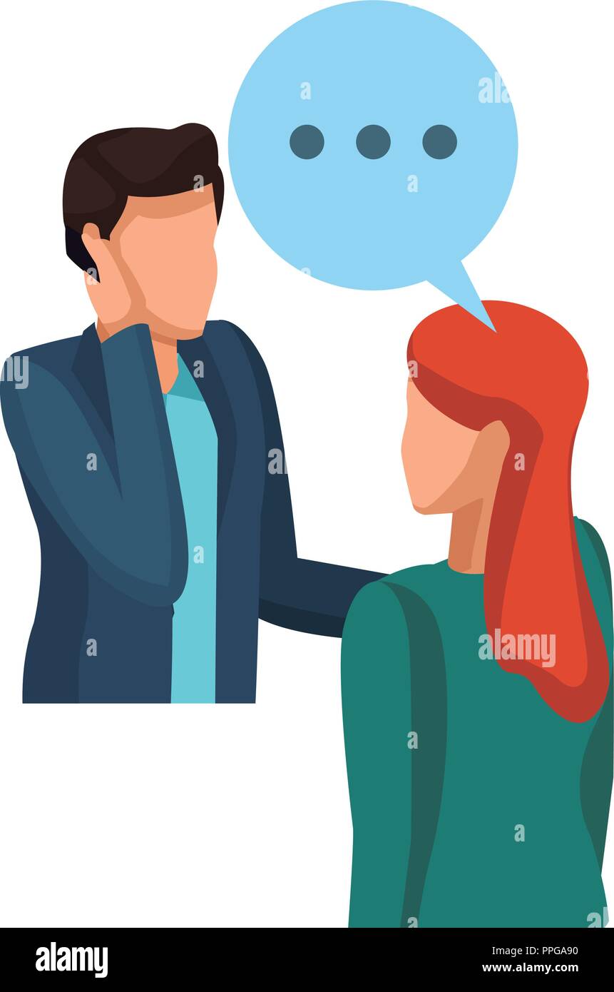 People talking avatar Stock Vector Image & Art - Alamy