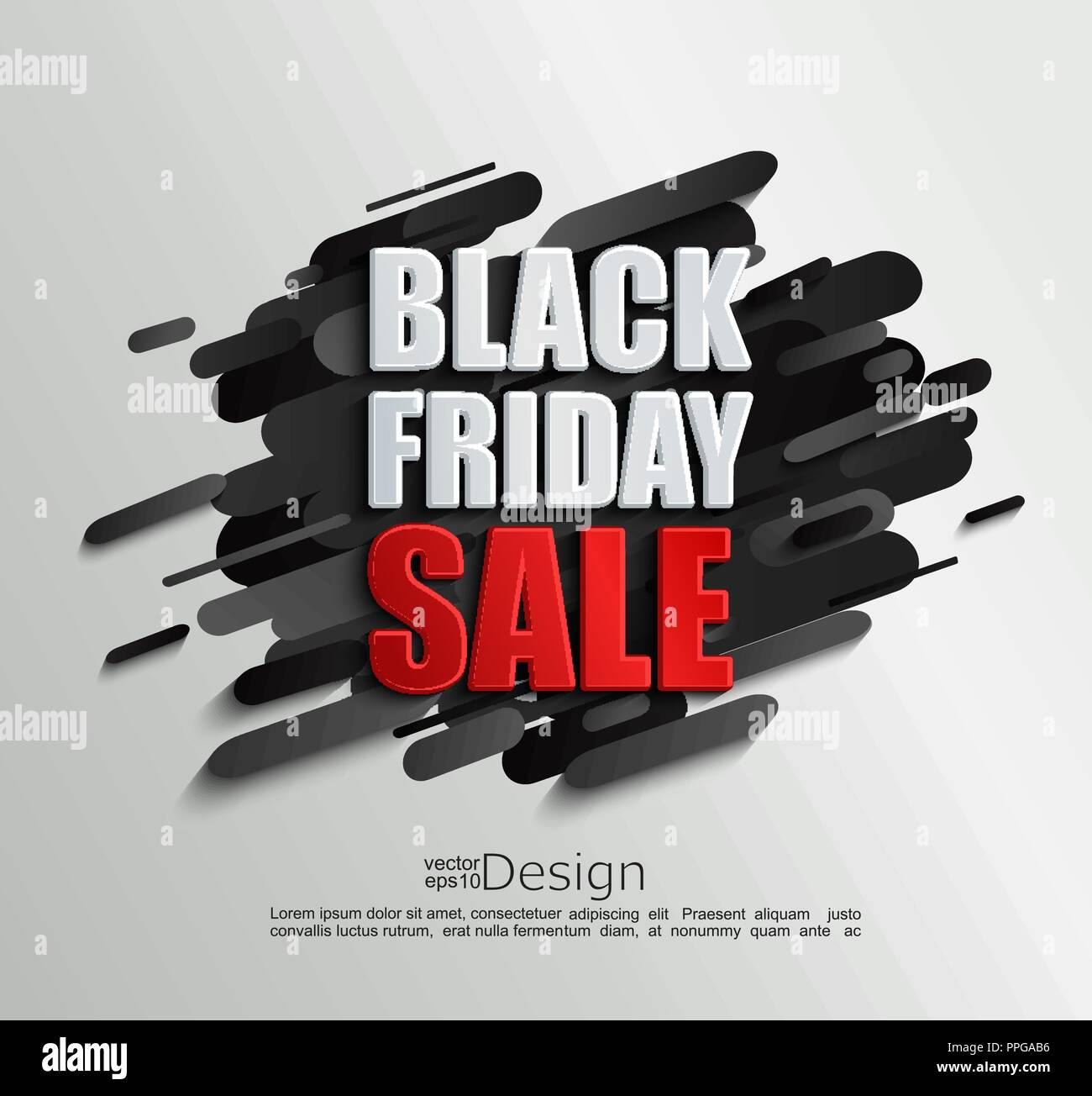 Sale banner black friday Stock Vector Images - Alamy