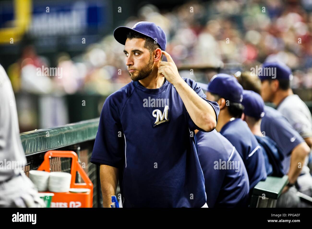 Chase Field Stadium, home of Arizona Diamondbacks Major League Baseball ...