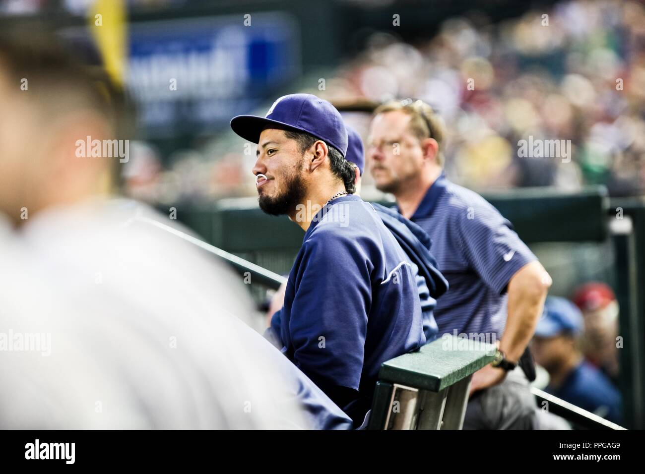 Chase Field Stadium, home of Arizona Diamondbacks Major League Baseball ...