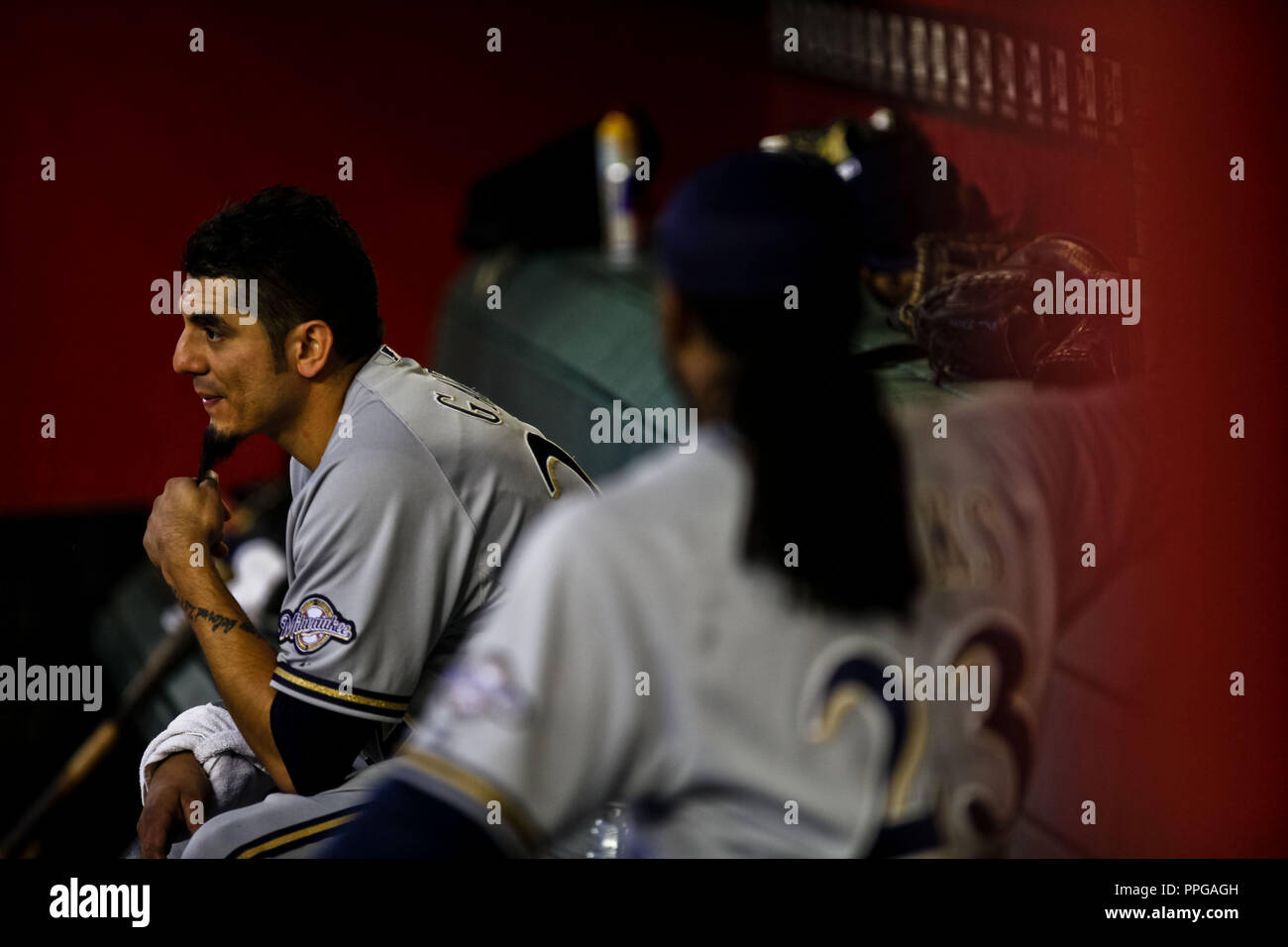 Chase Field Stadium, home of Arizona Diamondbacks Major League Baseball ...