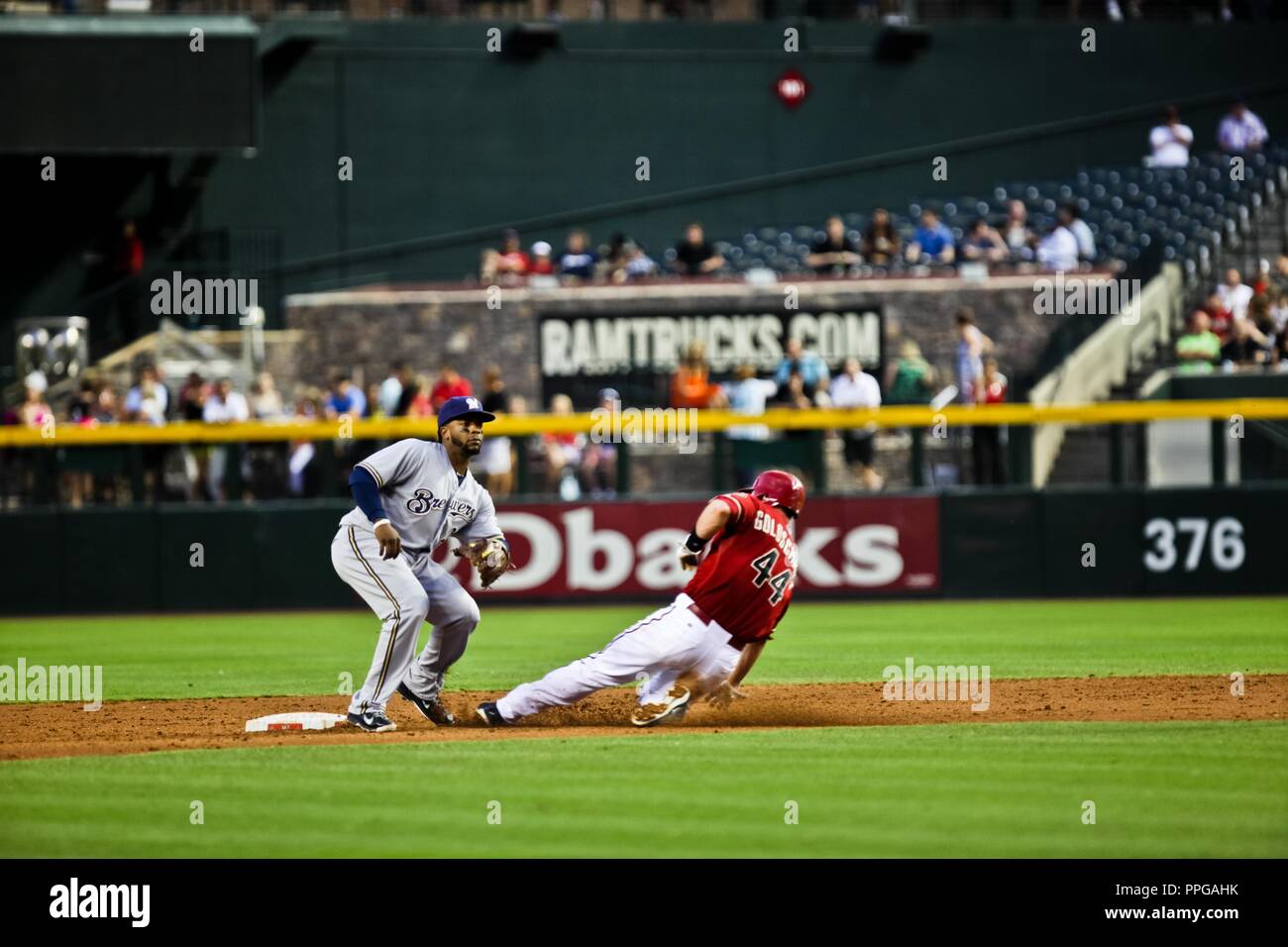 Chase Field Stadium, home of Arizona Diamondbacks Major League Baseball ...