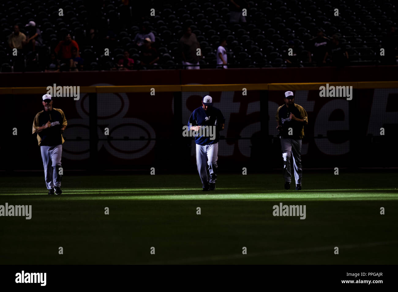 Chase Field Stadium, home of Arizona Diamondbacks Major League Baseball ...