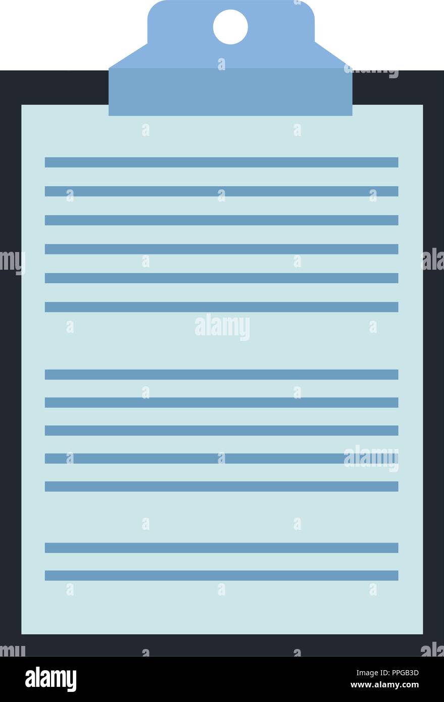 Clipboard document symbol Stock Vector Image & Art - Alamy