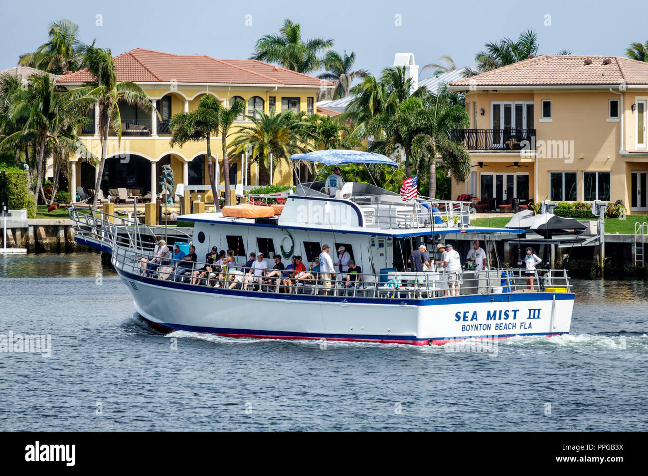 Florida,Boynton Beach,Sea water Mist III charter fishing boat ...