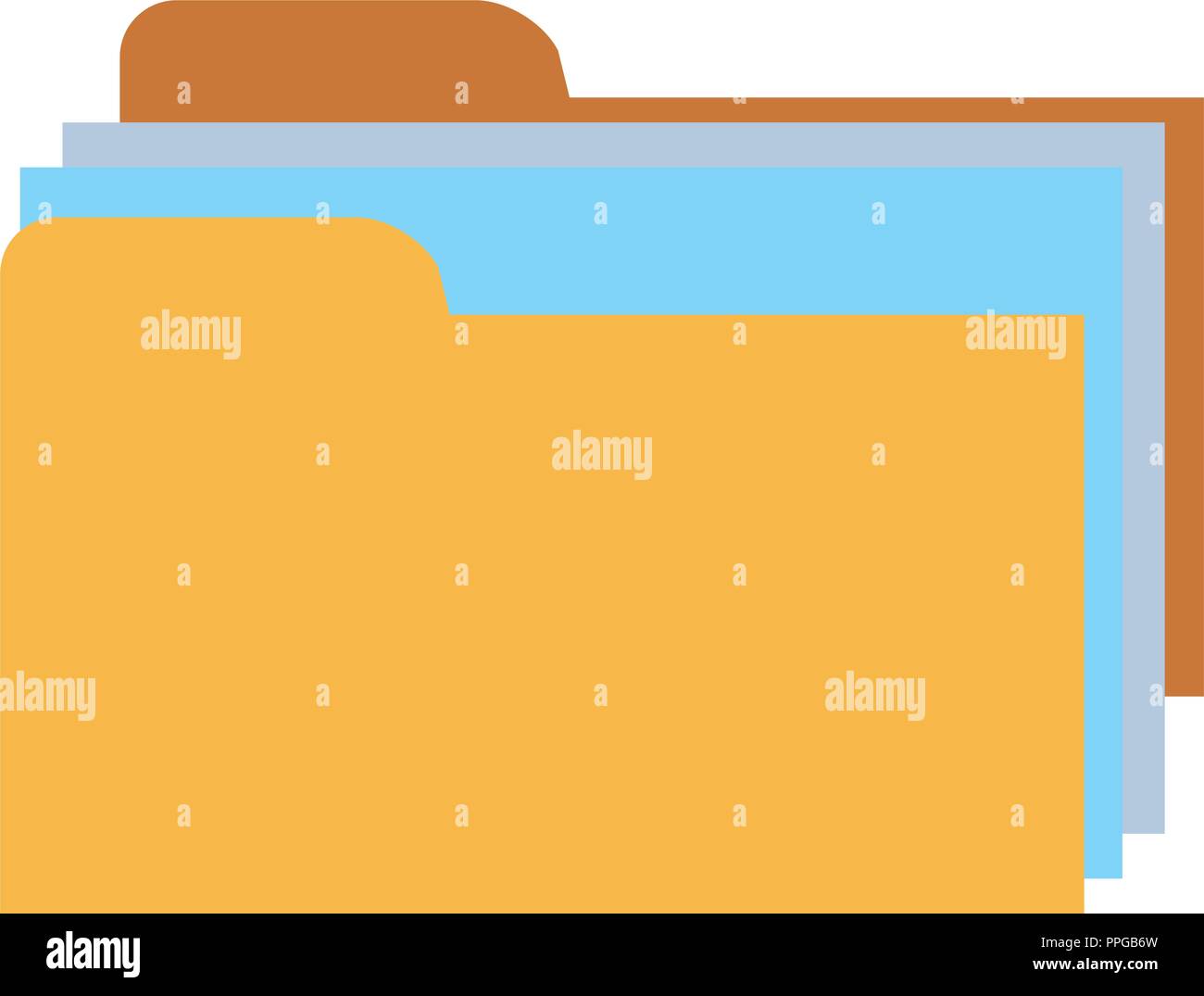 Folder file symbol Stock Vector Image & Art - Alamy