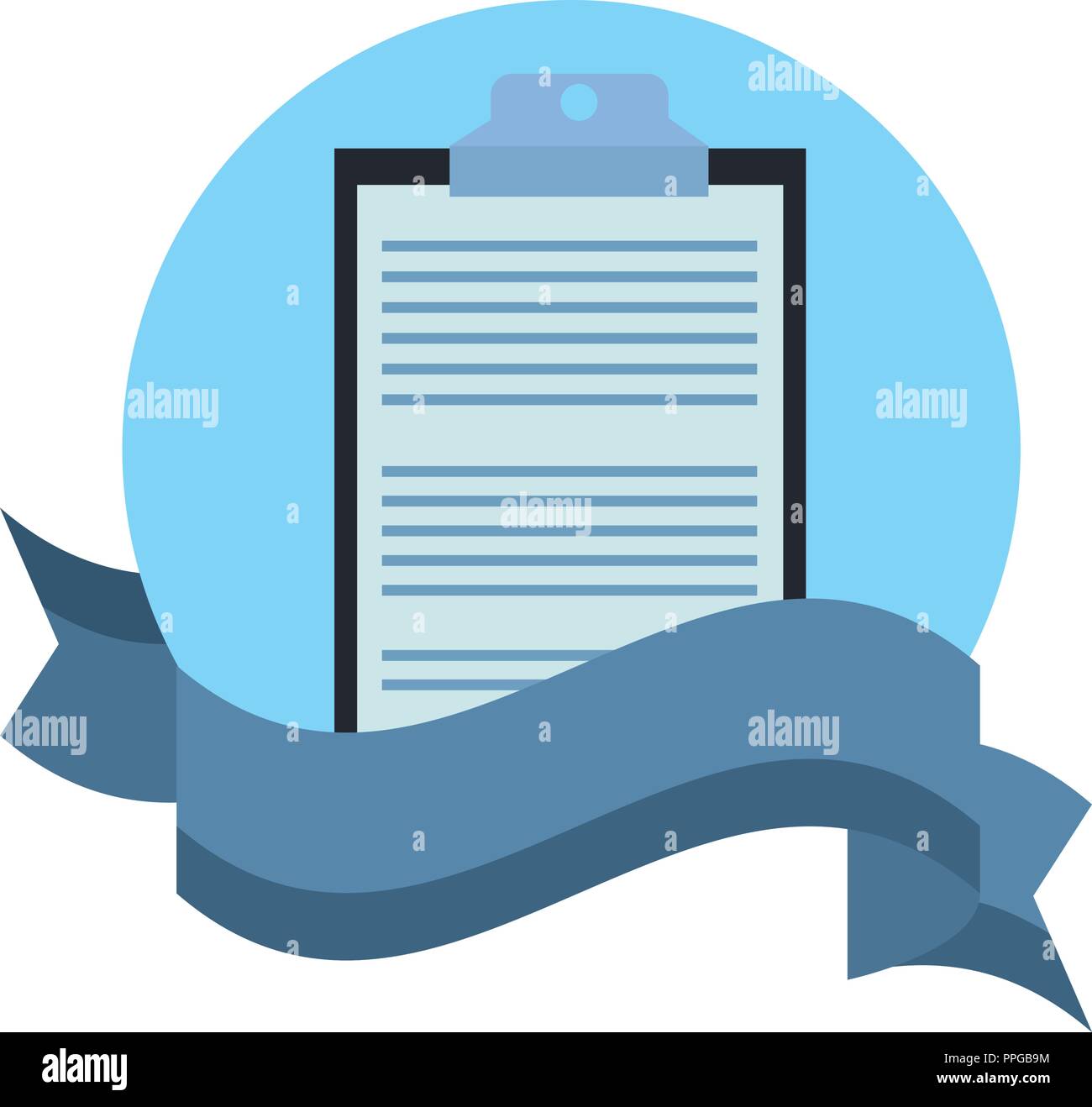 Clipboard document symbol Stock Vector Image & Art - Alamy