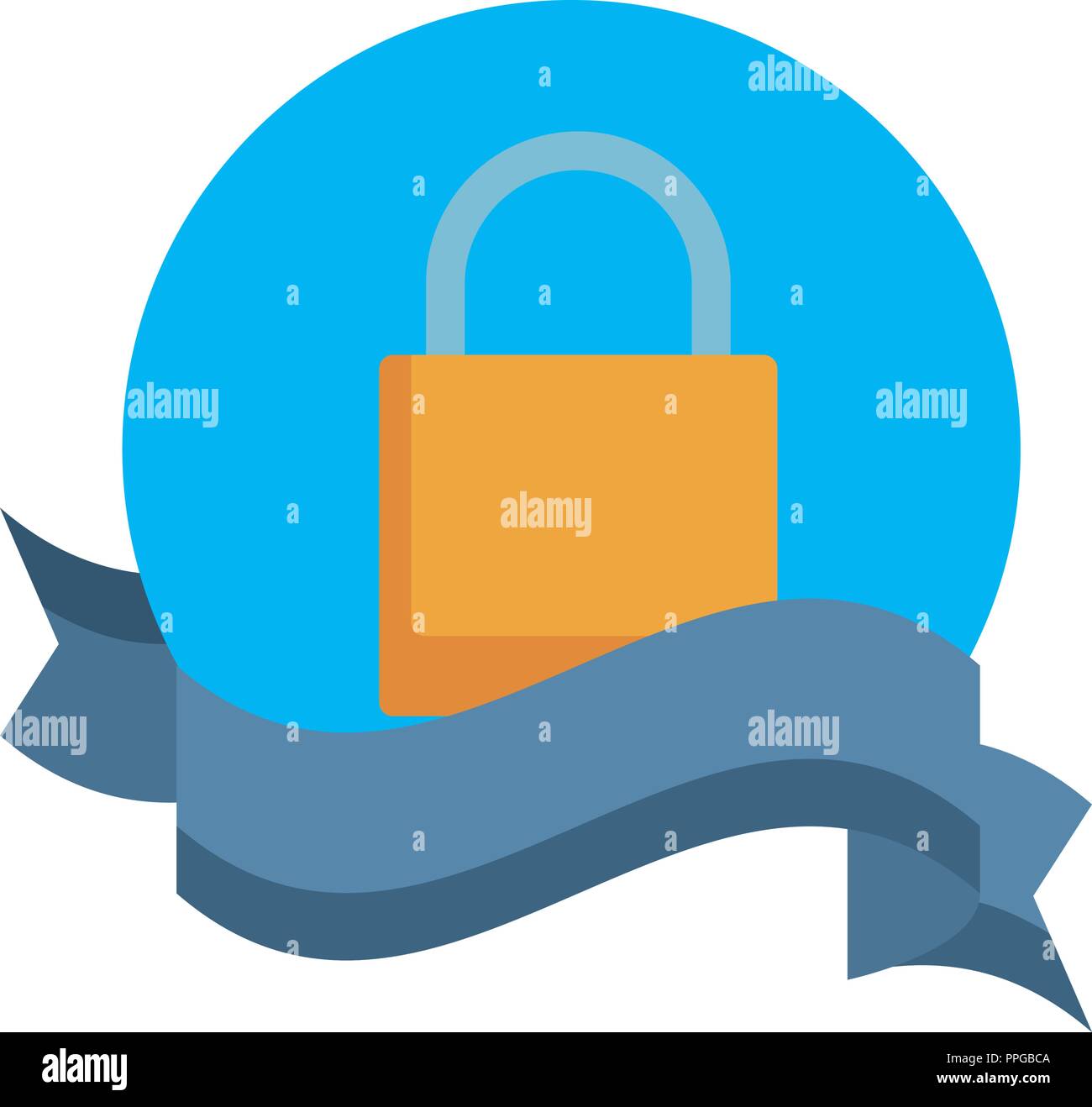 Padlock security symbol Stock Vector Image & Art - Alamy