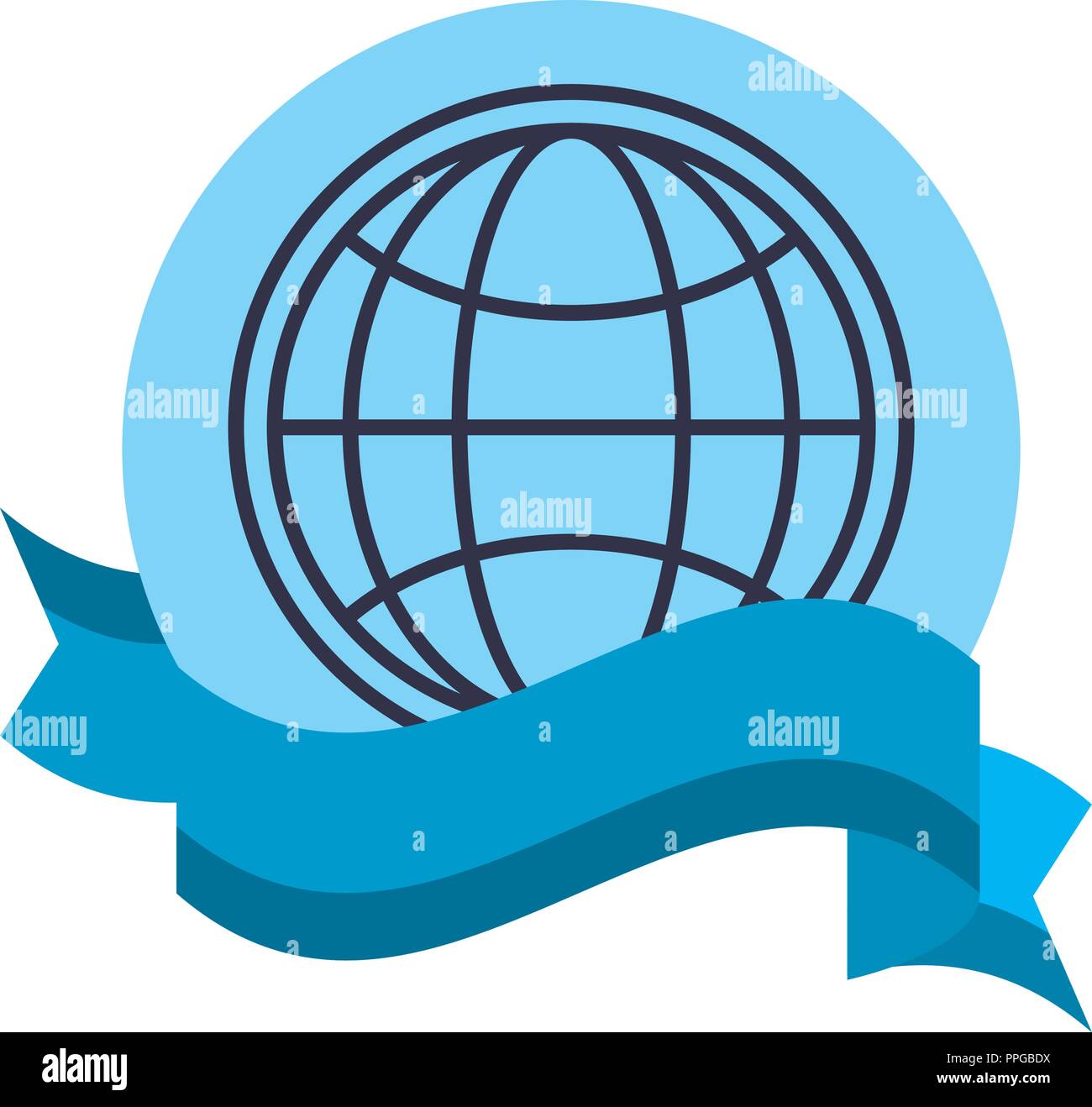 Global sphere symbol Stock Vector Image & Art - Alamy