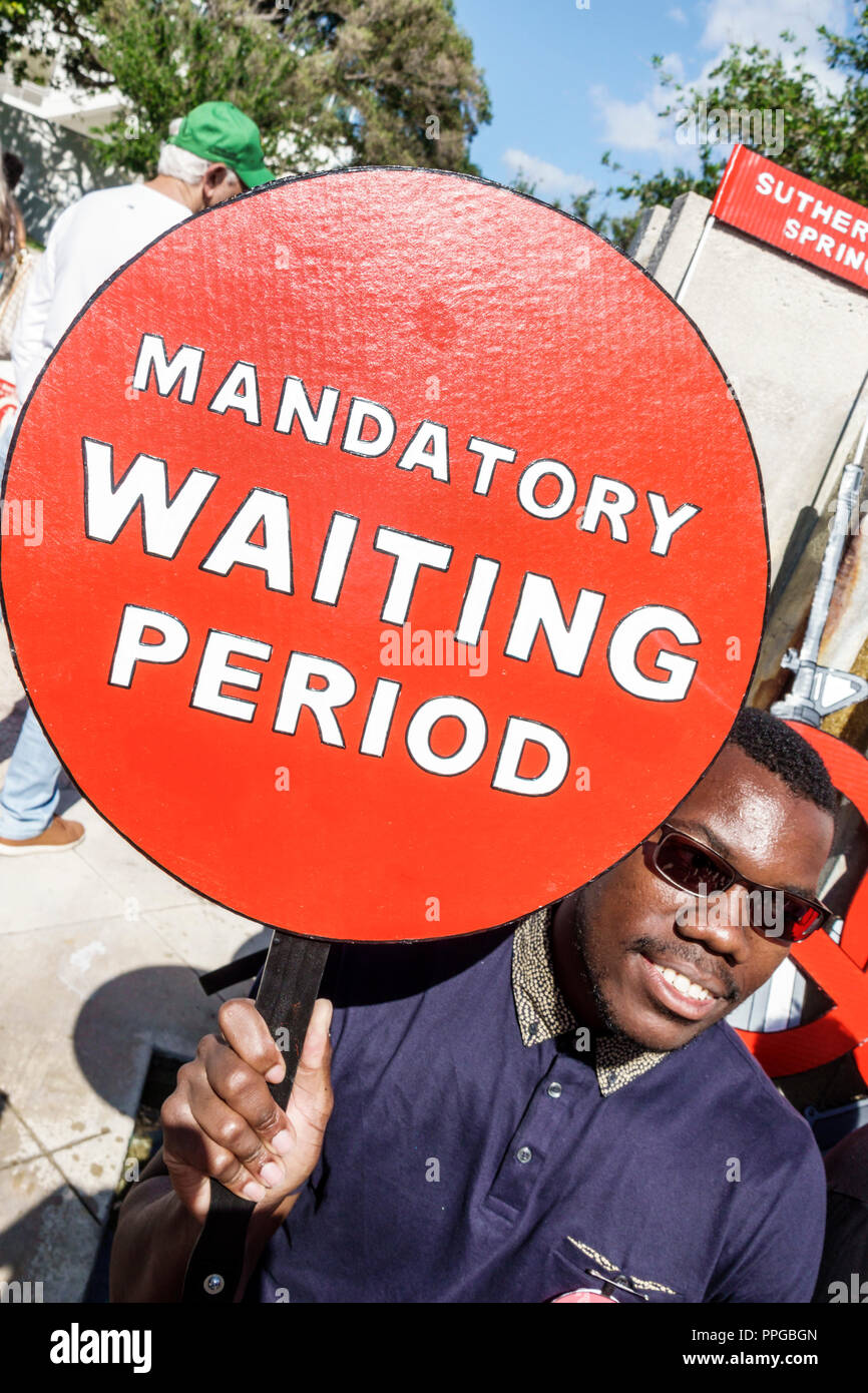 Miami Beach Florida,Collins Park,March For Our Lives,public high school ...