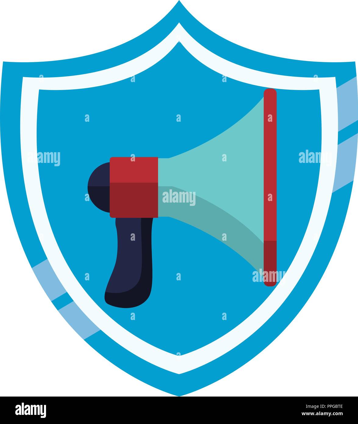 Bullhorn advertising symbol Stock Vector Image & Art - Alamy