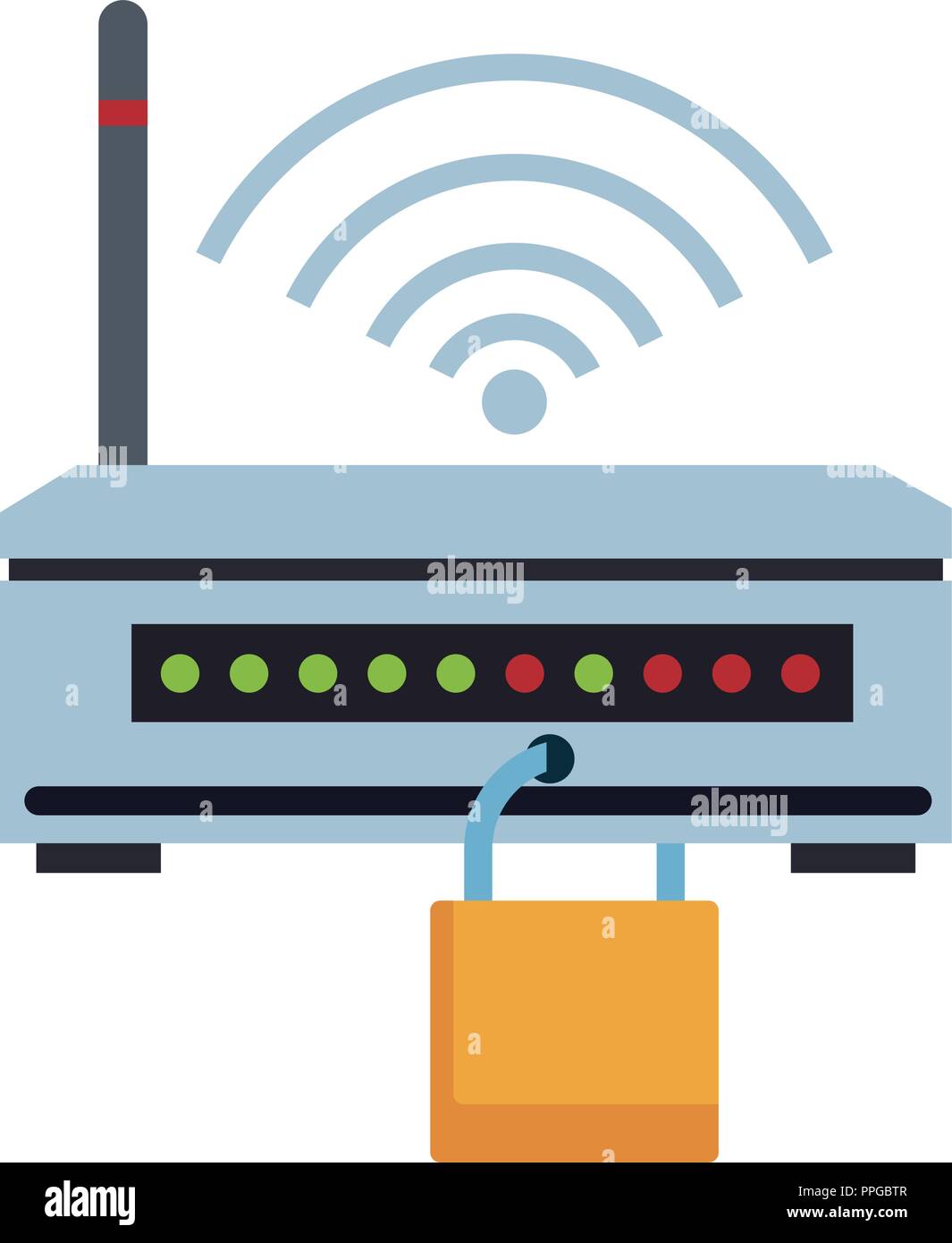 Router password hi-res stock photography and images - Alamy