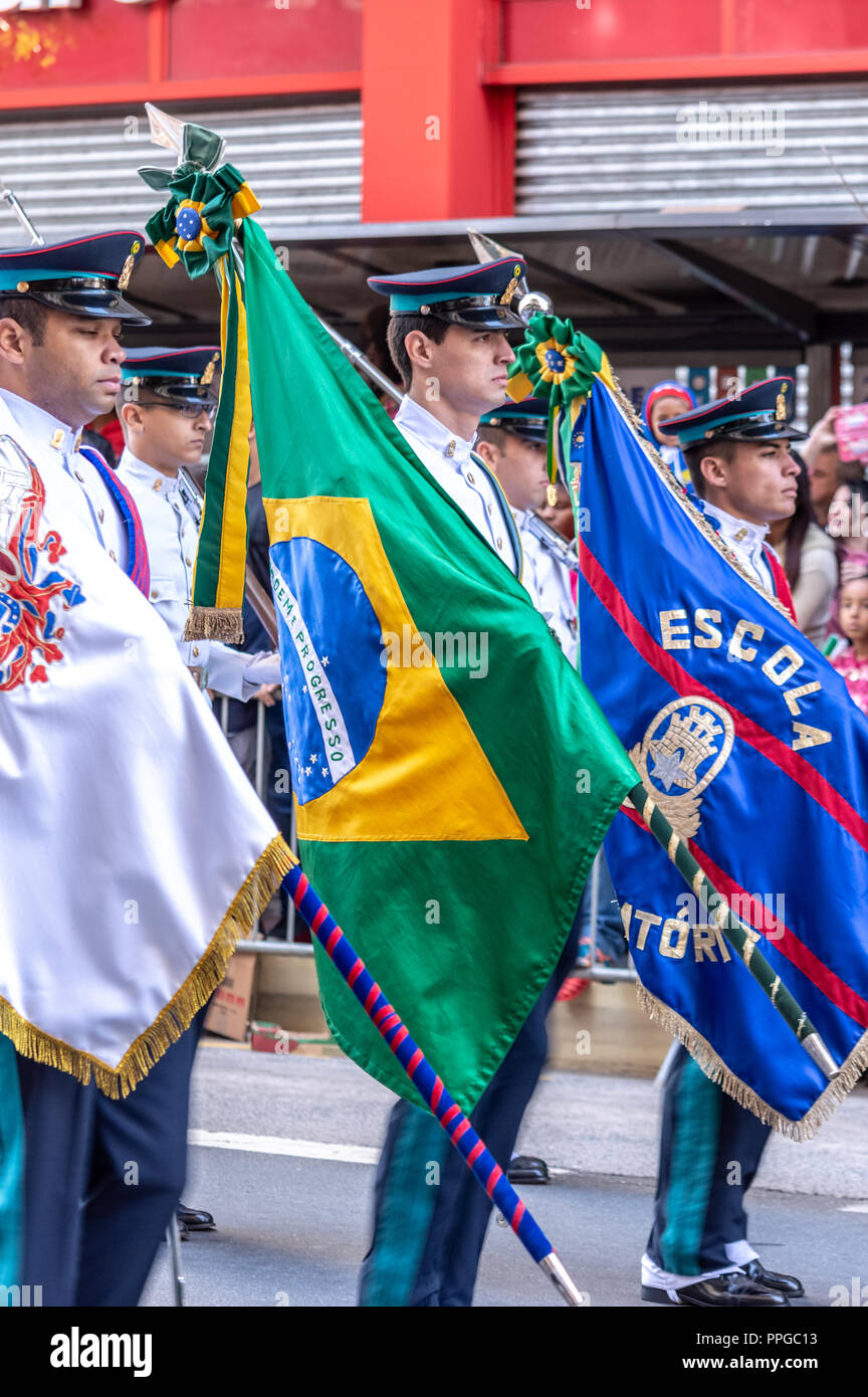 Brazilian army flag hi-res stock photography and images - Alamy